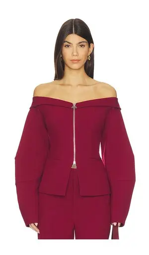 GESTUZ X Barbie Barbara Off-shoulder Blazer