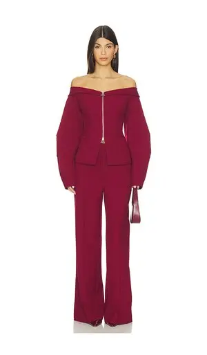 GESTUZ X Barbie Barbara Off-shoulder Blazer