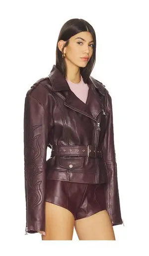 GESTUZ X Barbie Ken Biker Jacket