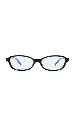 Le Specs Honey Pot Blue Light Eyeglasses - Black