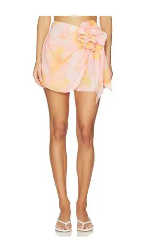 BOAMAR Tara Mini Skirt - Orange