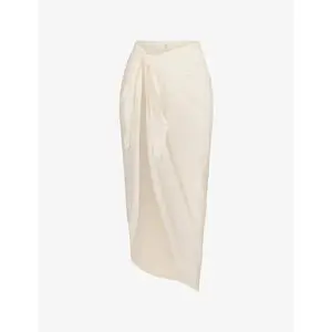 SKIMS Cover-ups Cotton Tie Sarong - Egret
