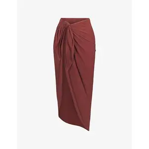 SKIMS Cover-ups Cotton Tie Sarong - Henna