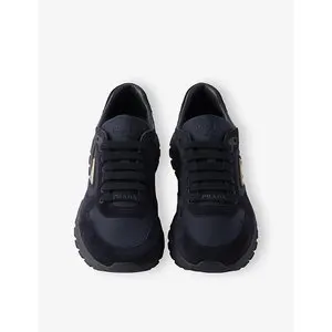 Prada Prax 01 Re-nylon And Suede Trainers