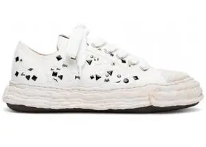 Mihara Yasuhiro Peterson 23 Og Sole Embellished Low-top Sneakers - White