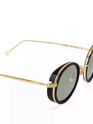 Ermanno Scervino X L.g.r Round-frame Sunglasses