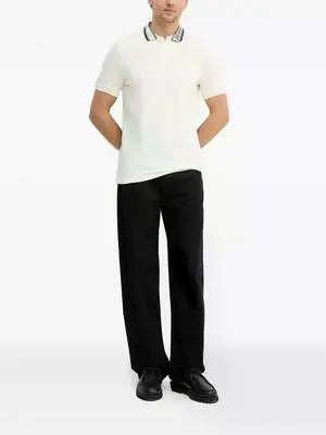 Guess Lyle Logo-collar Polo Shirt