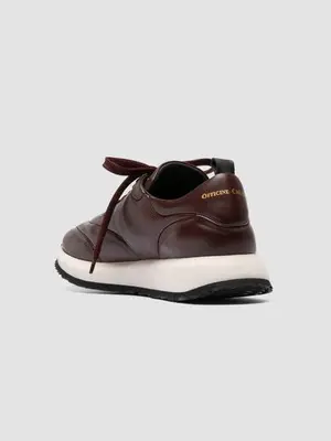 Officine Creative Solstice 101 Leather Running Sneakers - Red