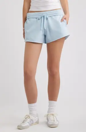 Bp. Fleece Mini Sweat Shorts - Blue Skyride