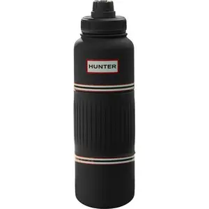 Hunter Gogrip Hydration Stainless Steel Tumbler With Carry Handle Black