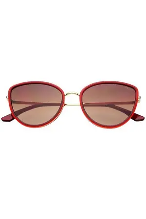 FREYRS EYEWEAR Luna Cat Eye Sunglasses - Dark Cherry
