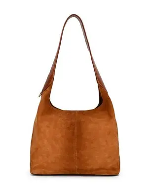 OLD TREND Hydrangea Vintage Ombre Hobo Bag - Cognac