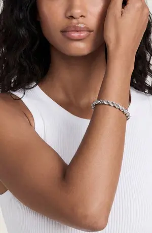 Ettika Spiral Chain Bracelet