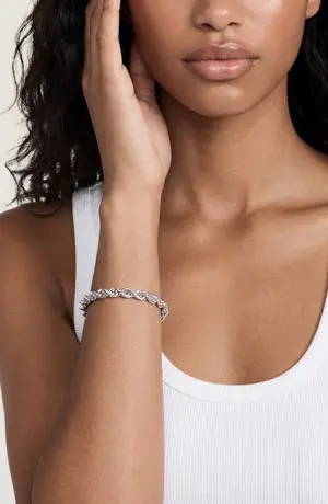 Ettika Spiral Chain Bracelet