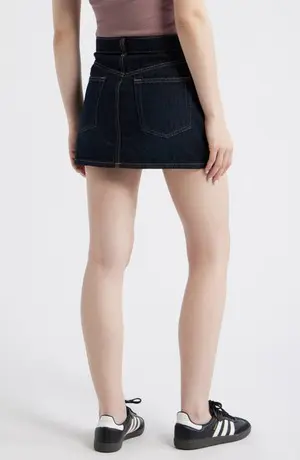 Mango Madior Denim Mini Skirt