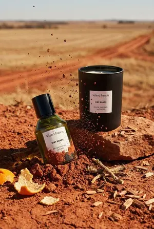 LELAND FRANCIS Dirt Roadsbougie Parfumée Naturelle Candle