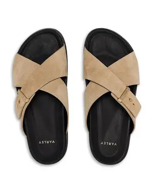Varley Esla Slide Sandals - Humus