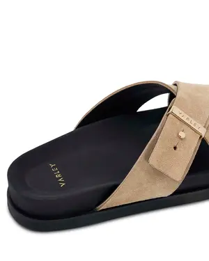 Varley Esla Slide Sandals - Humus