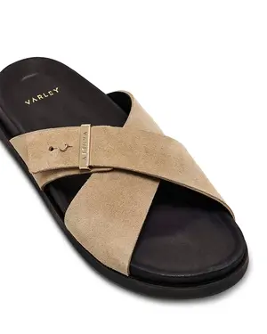 Varley Esla Slide Sandals - Humus