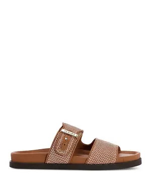 Varley Latona Slide Sandals - Caramel