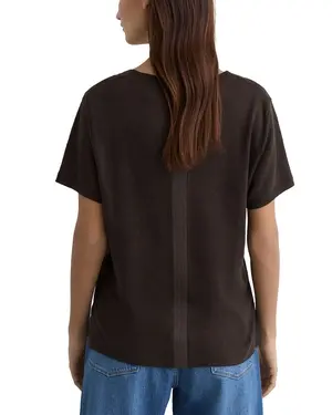 REISS Lola Tee - Chocolate