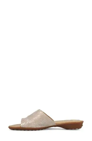 Vaneli Tallis Slide Sandal - Champagne