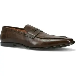 Ron White Paul Weatherproof Penny Loafer - Chocolate