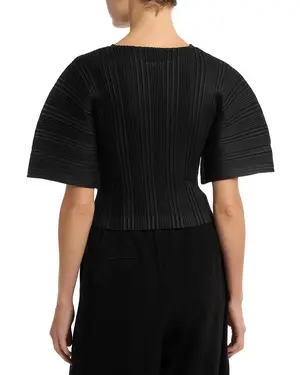 Issey Miyake Rib Pleats Top