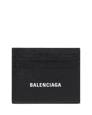 Balenciaga Cash Card Holder With Split - Black