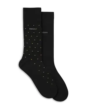 BOSS Socks, Set Of 2 - Black