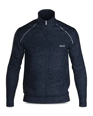 BOSS Logo Track Jacket - Open Blue