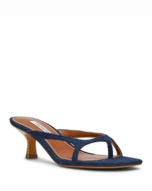 Steve Madden Brienna Slide Sandals - Denim