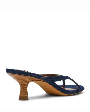 Steve Madden Brienna Slide Sandals - Denim