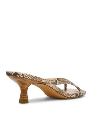 Steve Madden Brienna Slide Sandals - Snake