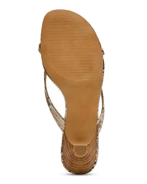 Steve Madden Brienna Slide Sandals - Snake