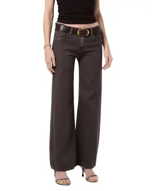 Citizens Of Humanity Nora Linen Trousers - Charcoal