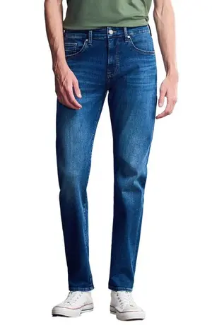 GENERAL DENIM WORKS Ride Slim Fit Jeans Dark Brushed Denim