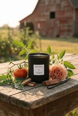 LELAND FRANCIS 109bougie Parfumée Naturelle Candle