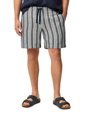 Rodd & Gunn Striped Resort Shorts - Navy