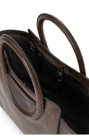 Staud Mini Maude Leather Tote