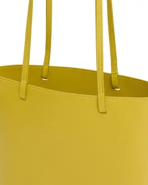 MANSUR GAVRIEL Filo Leather Tote Bag - Citrus