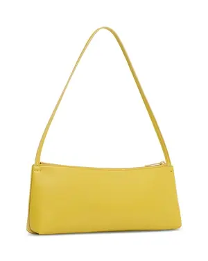 MANSUR GAVRIEL Gaia Leather Baguette Shoulder Bag - Citrus