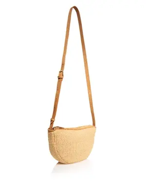MANSUR GAVRIEL Raffia Moon Sling Bag
