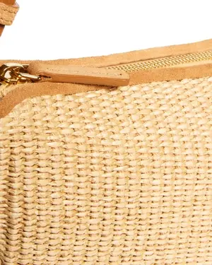MANSUR GAVRIEL Raffia Moon Sling Bag