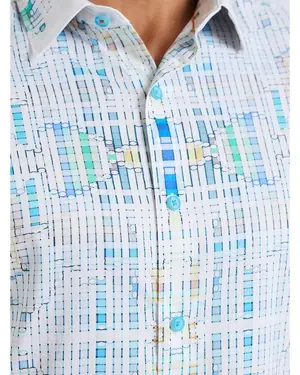 Robert Graham Westhorpe Box Pattern Woven Shirt
