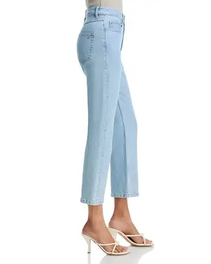 Cinq À Sept Cropped Stevie High-rise Jeans
