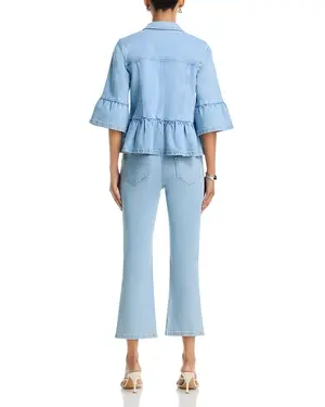 Cinq À Sept Cropped Stevie High-rise Jeans