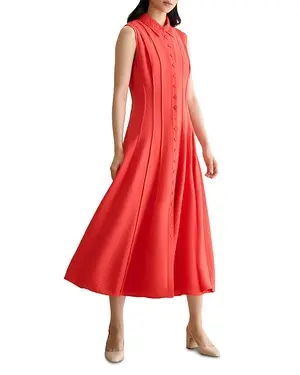 Hobbs London Pleated Day Dresses For Women