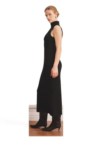 Sleeveless Turtleneck Dresses