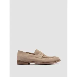 Officine Creative Lexikon 516 Leather Penny Loafers - Beige